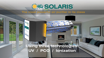 Solaris Air Purifier Ad Support Materials | Solaris® by Ultravation®